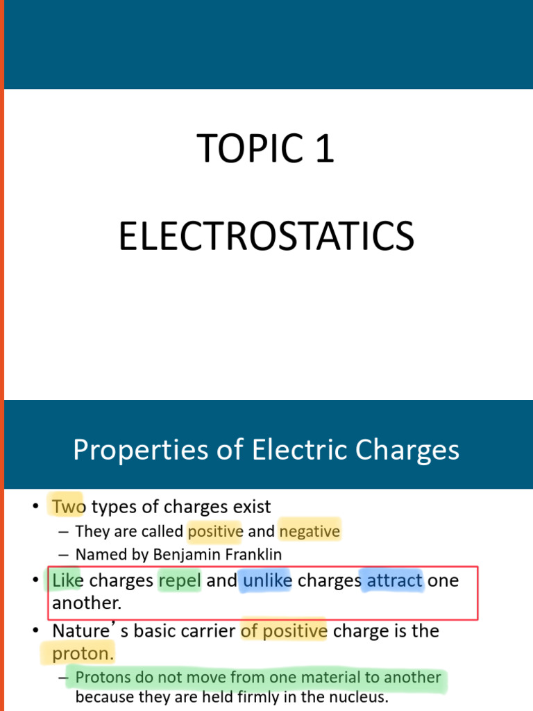 Understanding Electrostatics and Charges | PDF | Electric Charge | Force