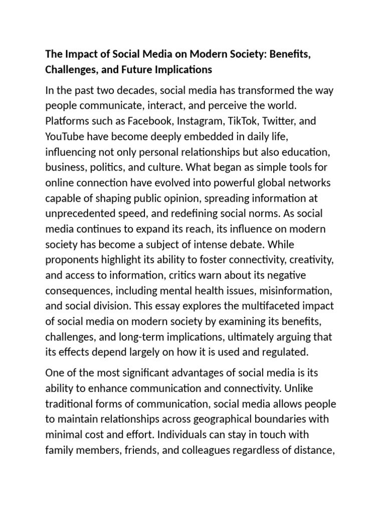 video tik tok band 8 | PDF | Social Media | Popular Culture & Media Studies