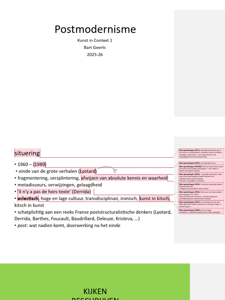 Postmodernisme | PDF