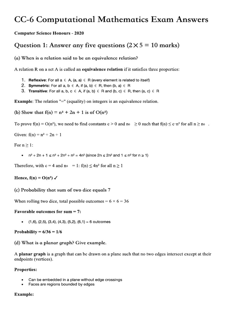 Cmath 2020 | PDF
