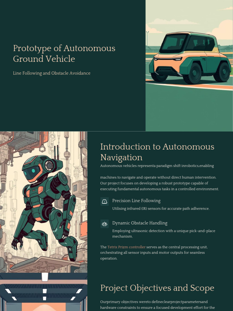 Autonomous Ground Vehicle Prototype | PDF | Robotics | Navigation