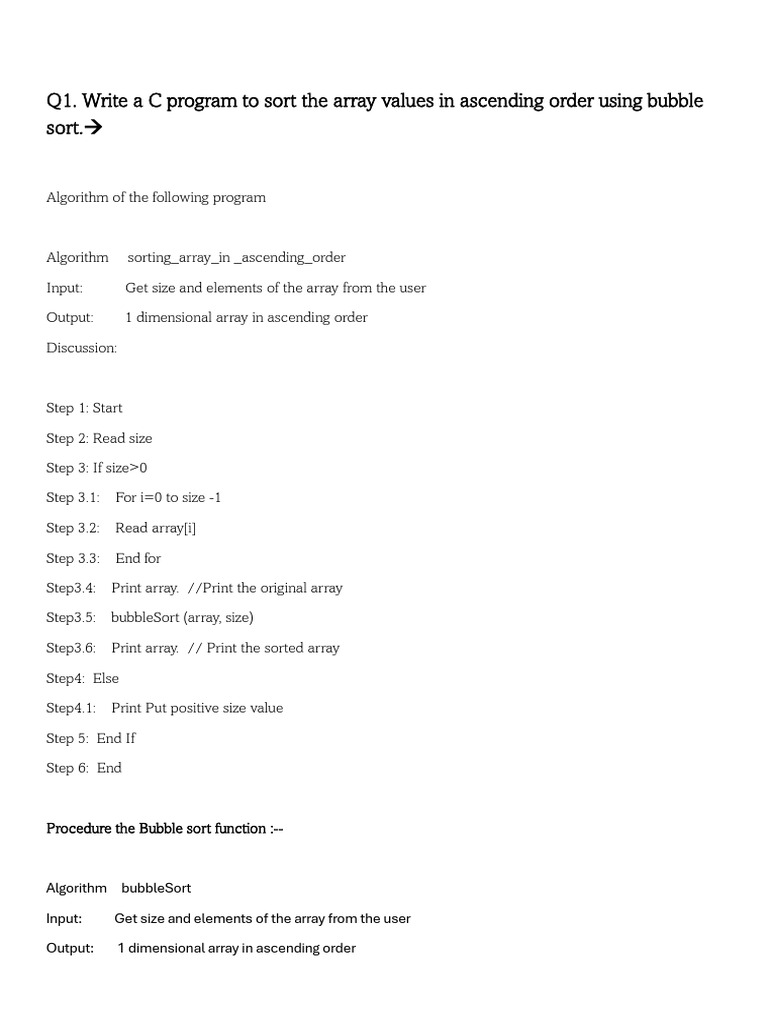 Bubble_sort | PDF | Computing | Software Engineering