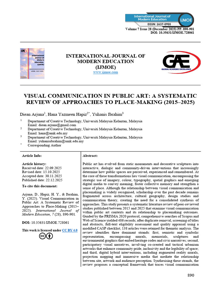 Visual Communication in Public Art Review | PDF | Semiotics | Narrative
