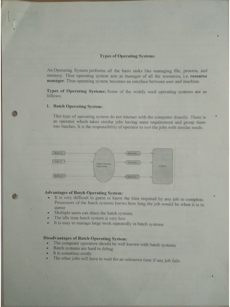 4. Types of OS | PDF