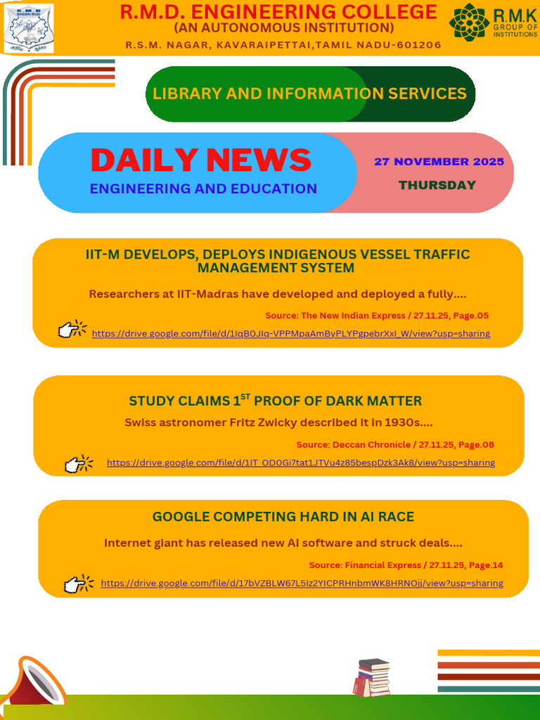 RMDEC Daily News 27.11.2025-1 | PDF