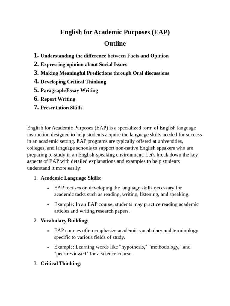 Essential Skills for Academic English | PDF | Jargon