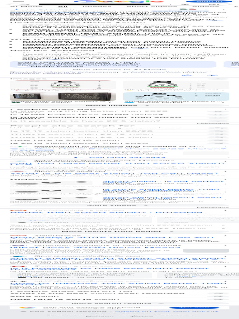 Understanding Better Than 20/20 Vision | PDF | Visual Acuity | Visual ...