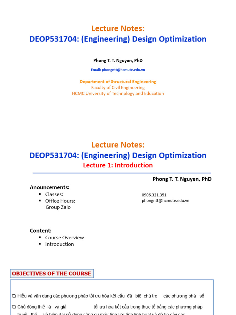 L1 Introduction | PDF | Mathematical Optimization | Variable (Mathematics)