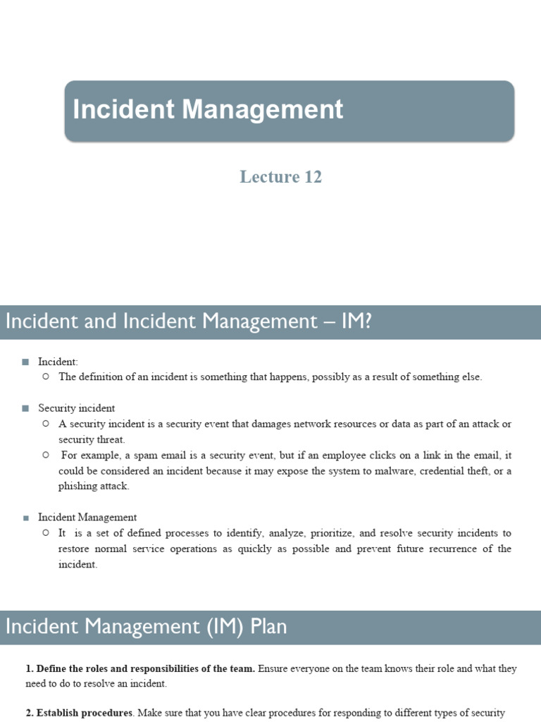 Lecture 12 | PDF | Computer Security | Security