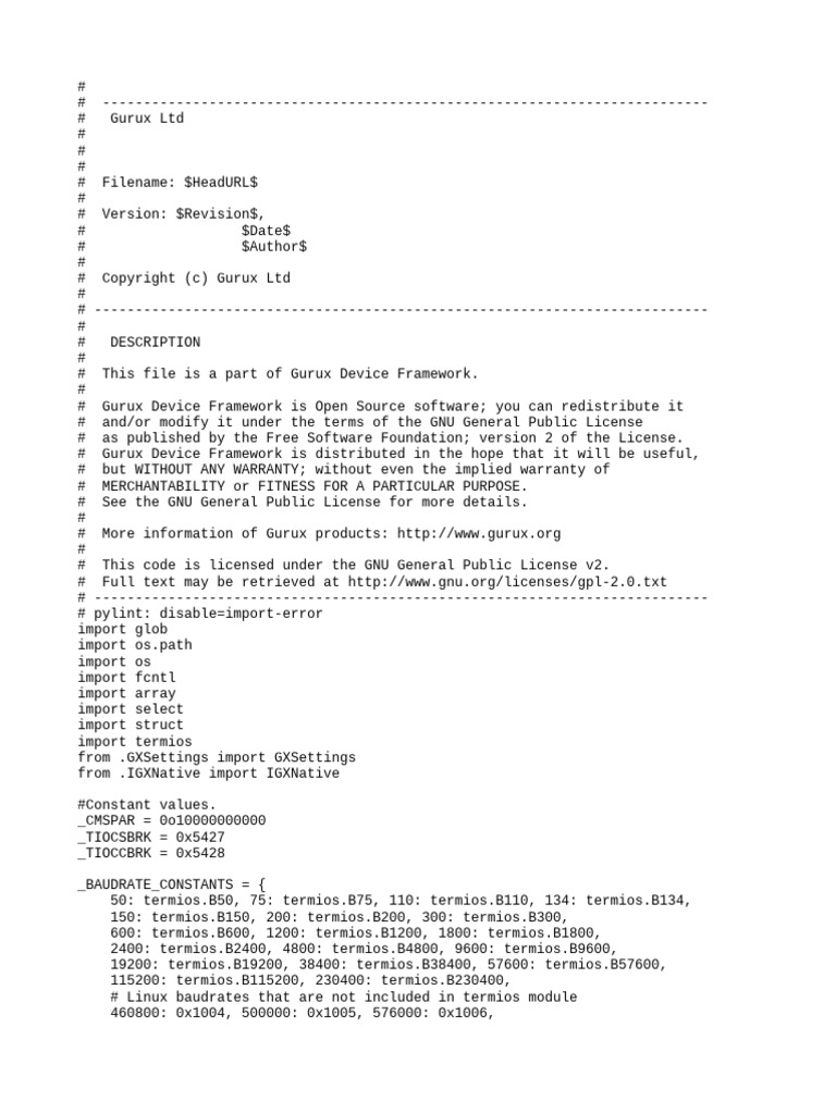 GXLinuxHandler | PDF | Gnu | Computing