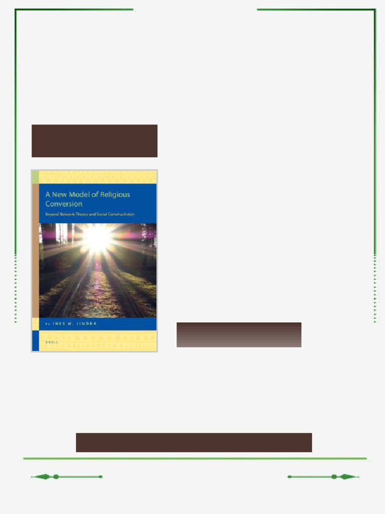 A New Model of Religious Conversion Beyond Network Theory and Social ...