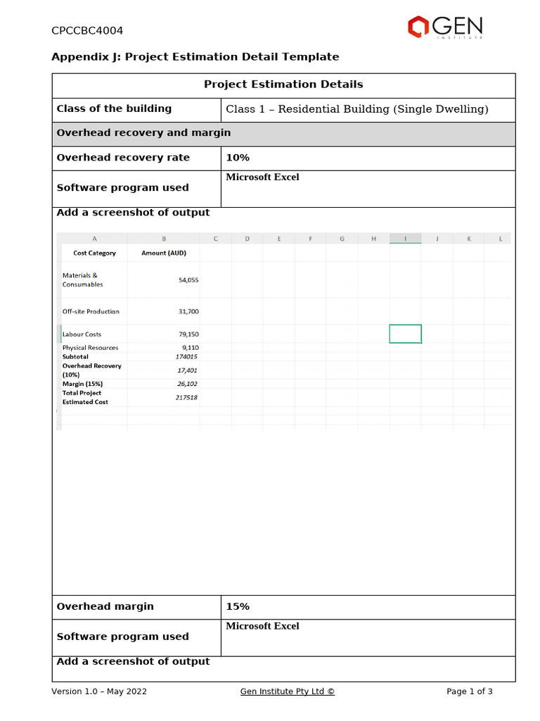 5 - Cpccbc4004 - Appendix j | PDF