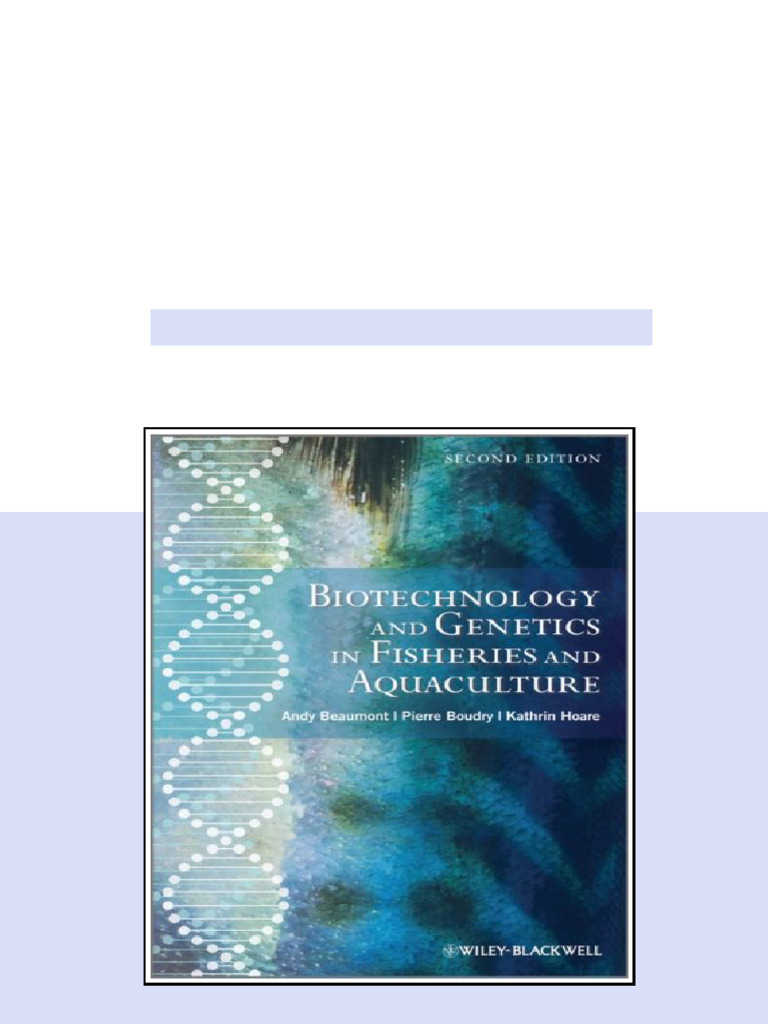 (Ebook) Biotechnology and Genetics in Fisheries and Aquaculture by Andy ...