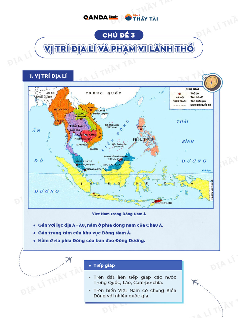 Cd3 Vi Tri Dia Li Va Pham Vi Lanh Tho PDF | PDF