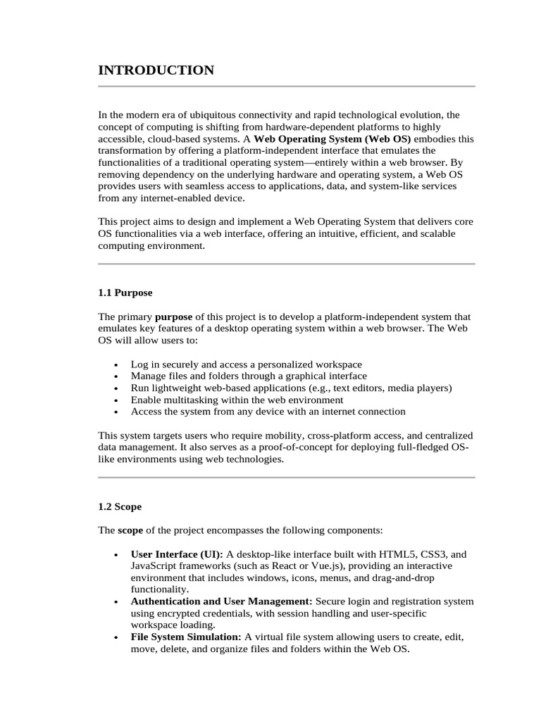 Major Project Submission Draft 3 | PDF | Software Testing | Operating ...