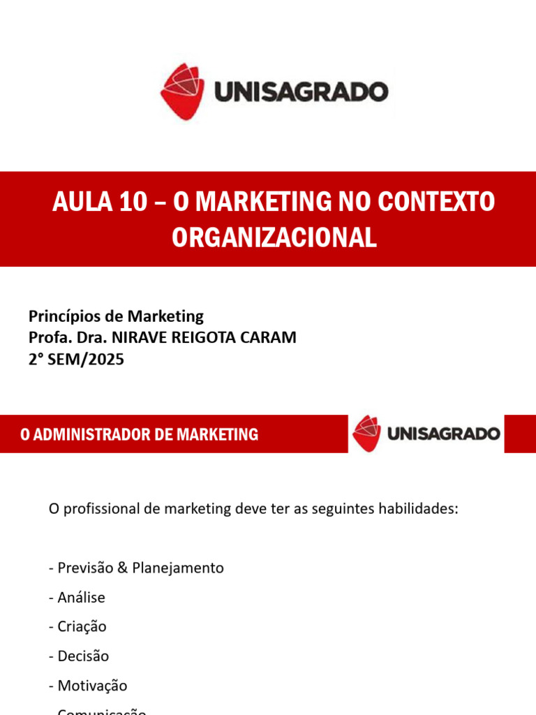Aula 10_PM (2) | PDF | Marketing | Marca
