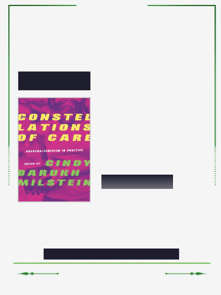 Constellations of Care Anarcha Feminism in Practice 1st Edition Cindy ...