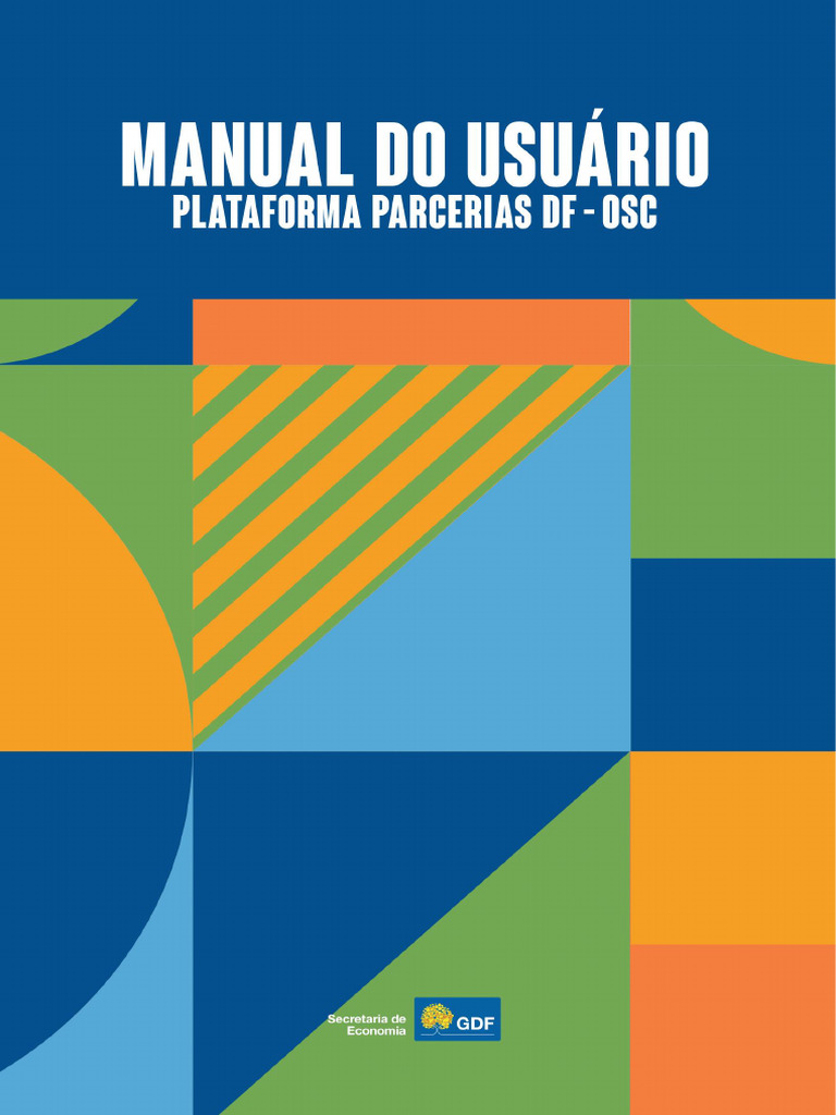 Manual Do Usuário - Parcerias Gdf | PDF