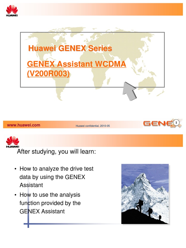 05 Genex Assistant Wcdma (Ver2.3) | PDF | High Speed Packet Access | File Format
