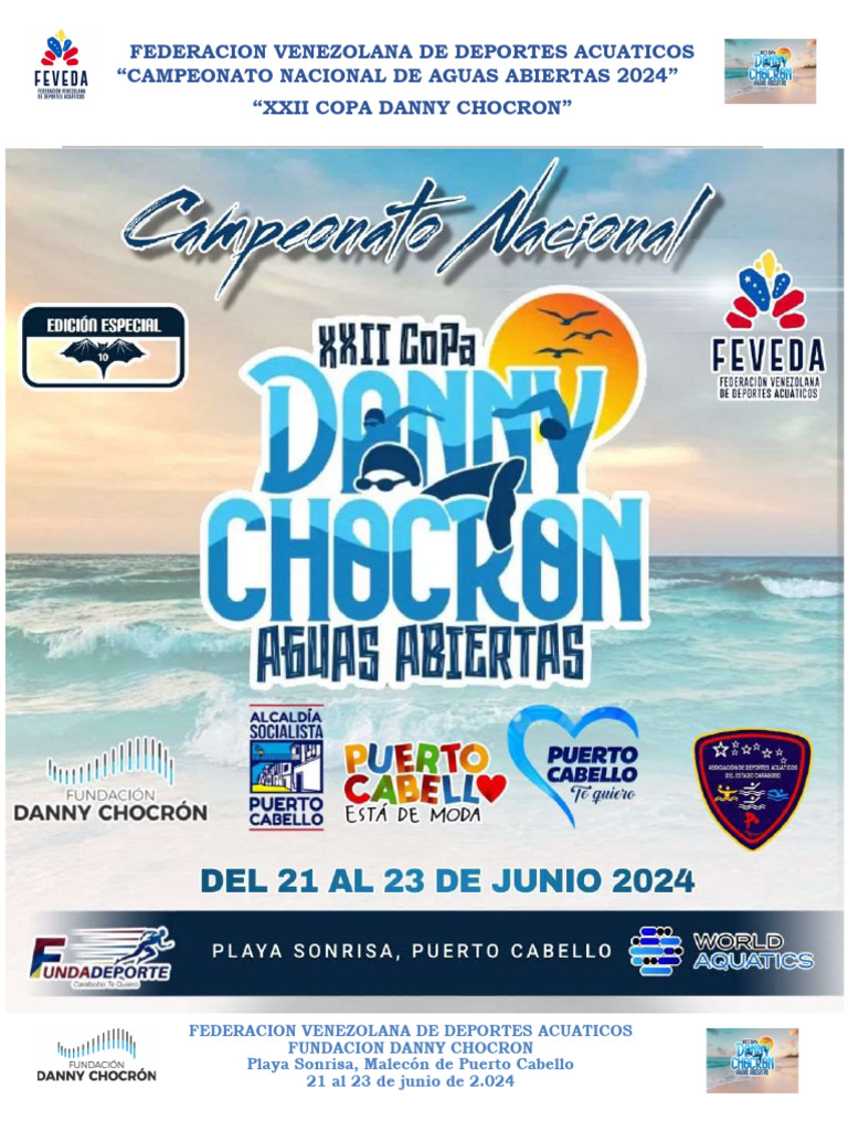 CAMPEONATO NACIONAL XXII COPA DANNY CHOCRON 2024 (1) 6 | PDF | Deportes ...
