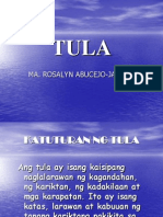 Tula at Awit | PDF