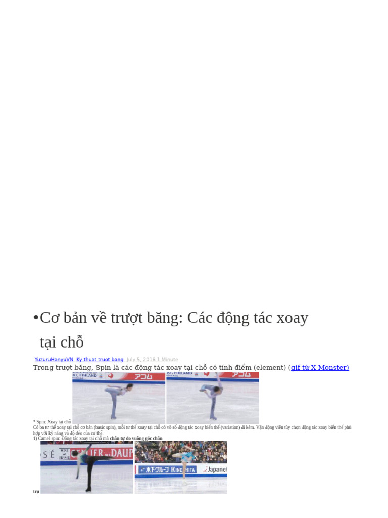 Dong Tac Truot Bang | PDF