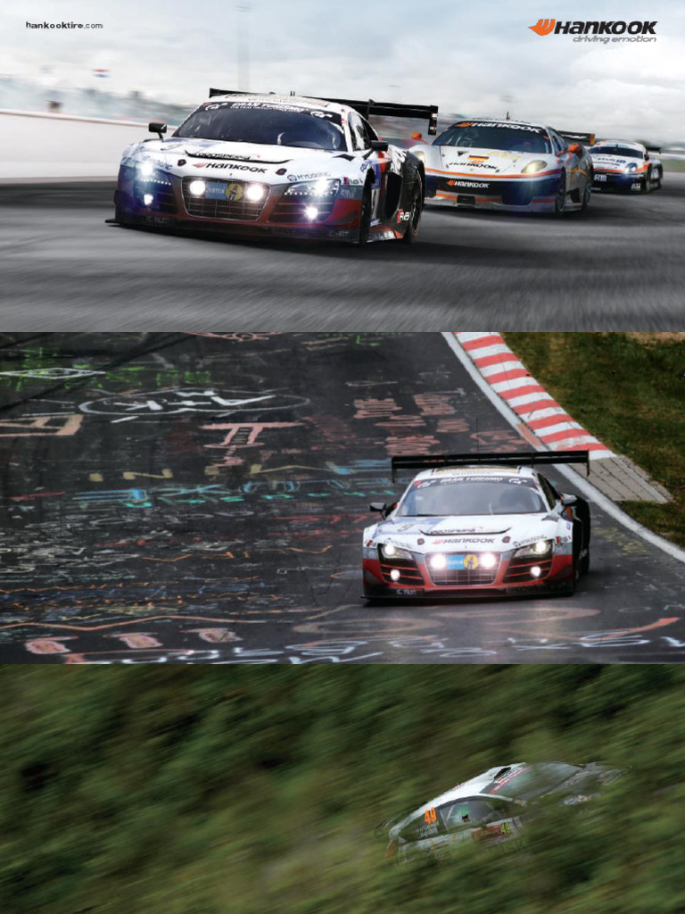 Hankook Tire Competition Tire Catalog Neu | PDF | Auto Racing | Motorsport