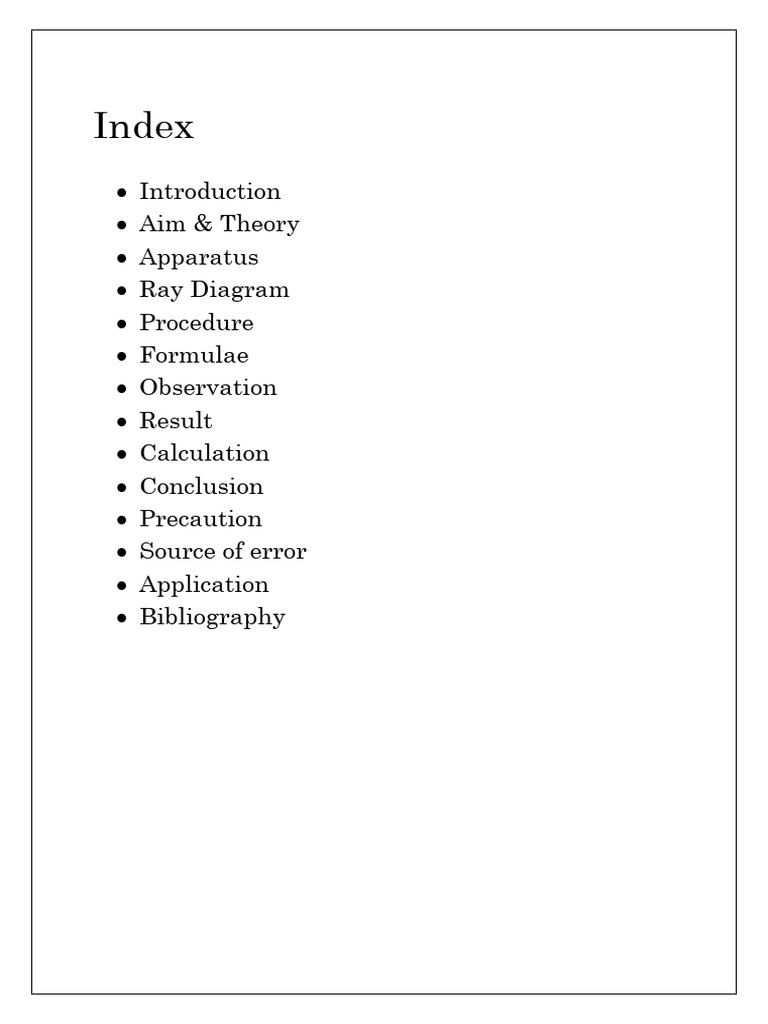 Naghul Physics Project Grade 12 (2) | PDF | Refractive Index | Optics