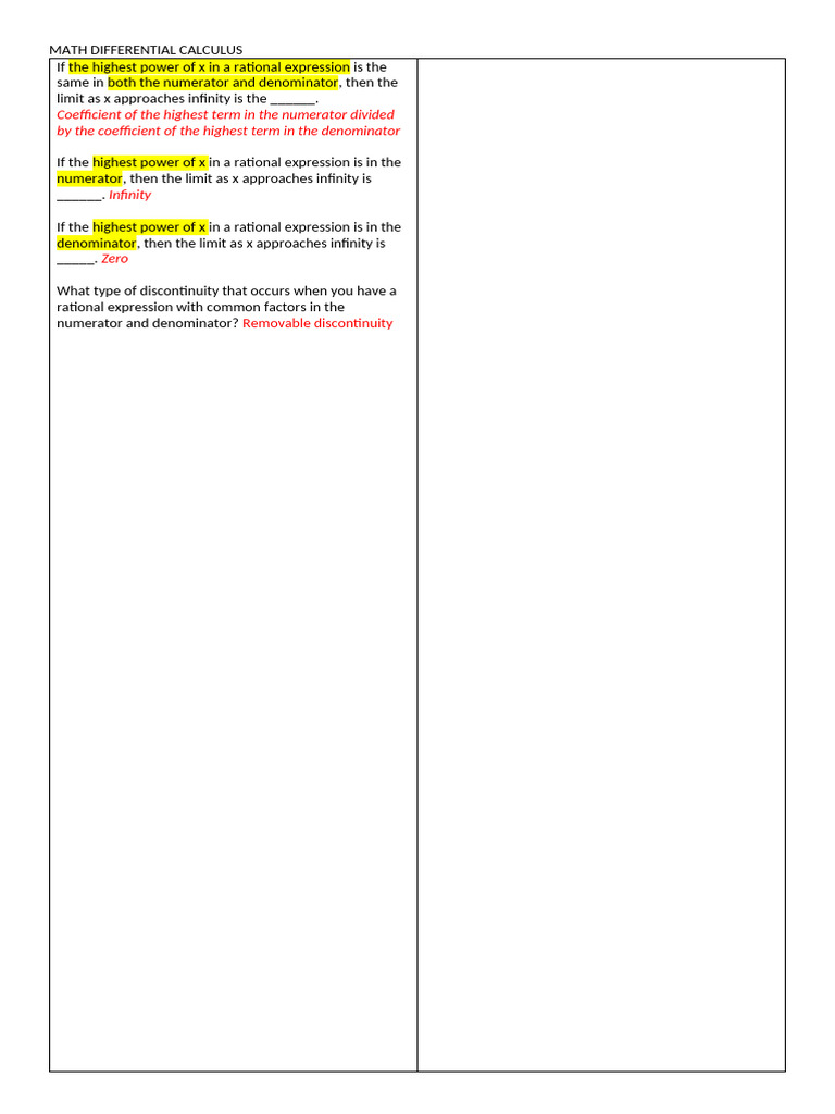 Diff Cal (Terms and Definitions) | PDF