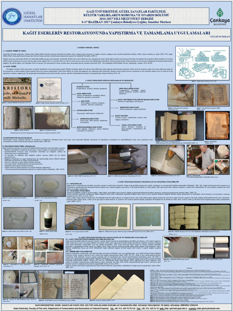 Kagit Eserlerin Restorasyonunda Yapistir | PDF