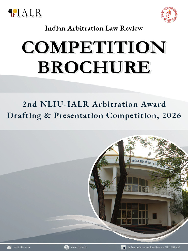 Final Competition Brochure _ IALR | PDF