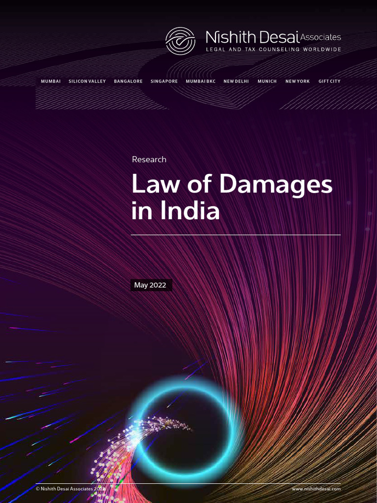 Law of Damages in India | PDF | Damages | Punitive Damages