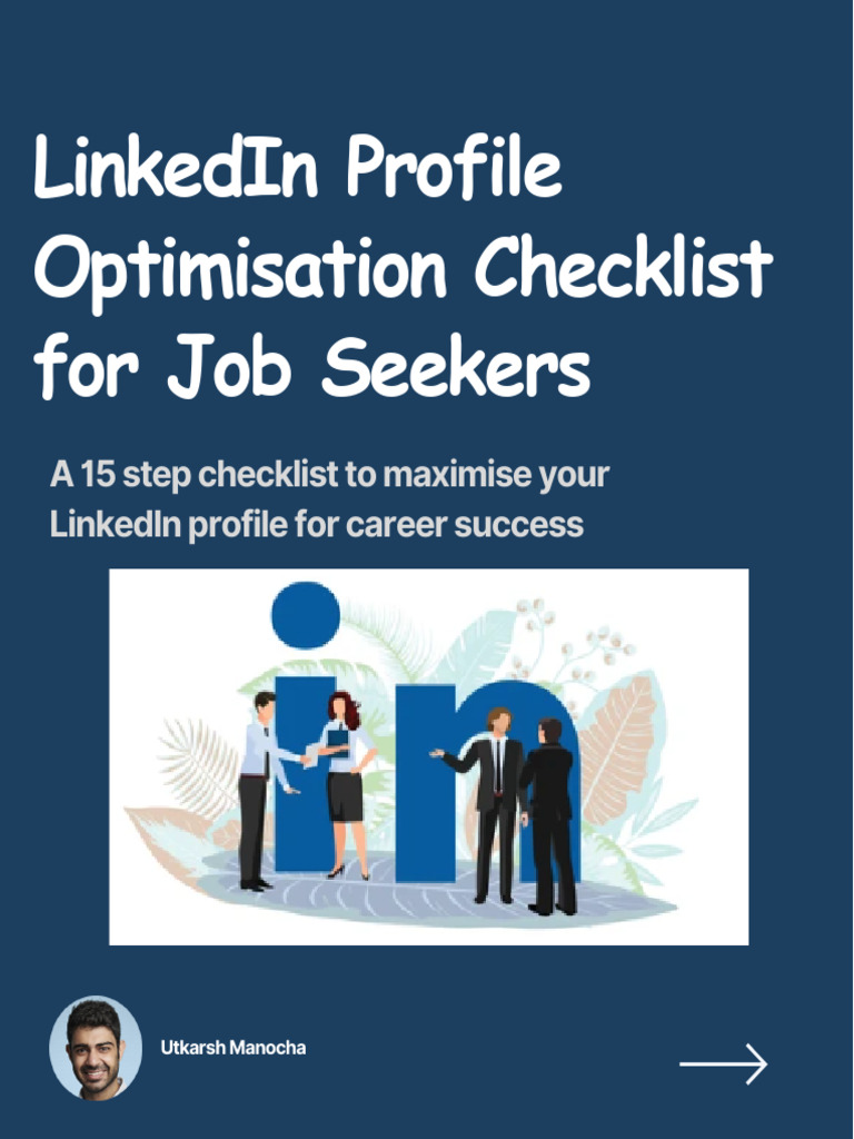 LinkedIn Profile Optimisation Checklist 1699431788 | PDF | Linked In ...