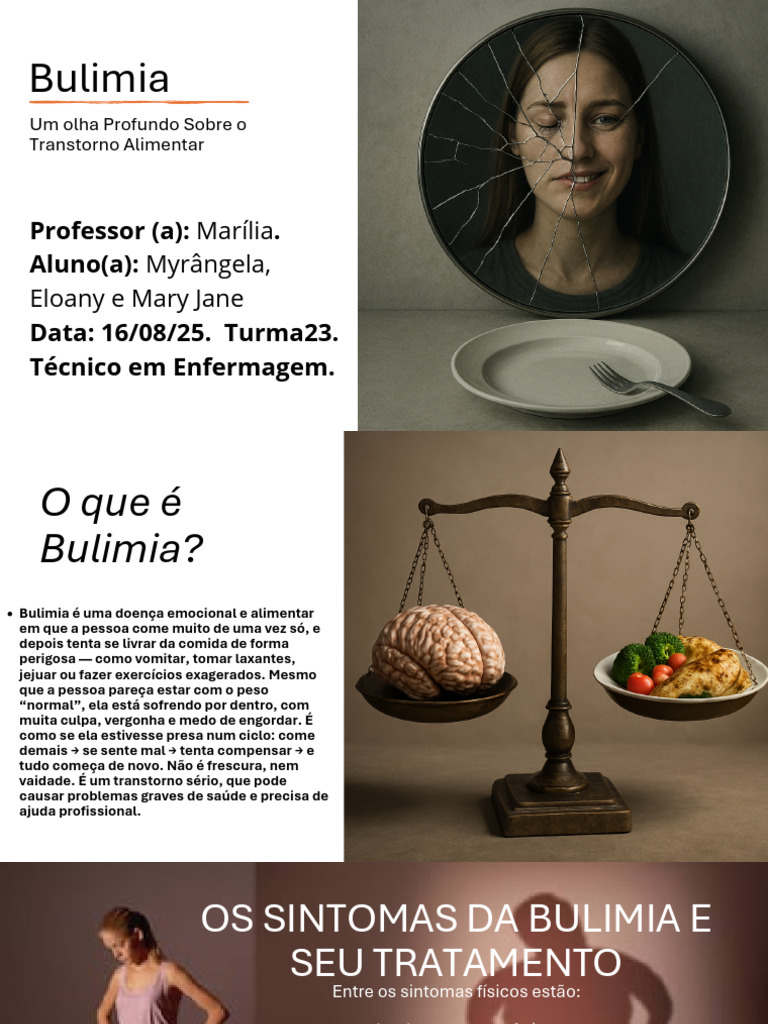 Entendendo a Bulimia: Sintomas e Tratamento | PDF