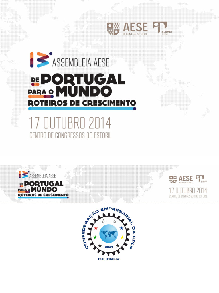ACP Apresentacao AESE | PDF | Portugal | China