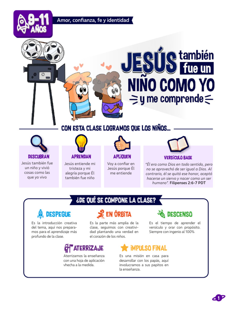 9 11 Jesus Tambien Fue Un Nino Como Yo y Me Comprende | PDF | Epístola ...
