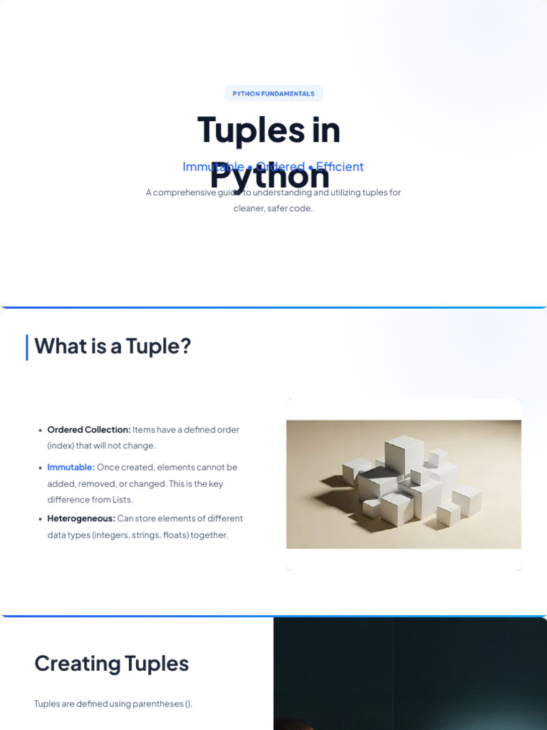 Tuples in Python (White Theme) | PDF | Bracket | Computer Programming