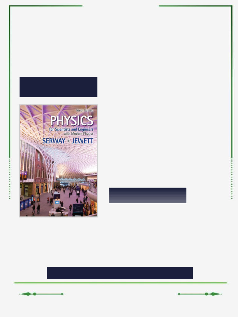 Physics for Scientists and Engineers with Modern Physics 9th Edition ...