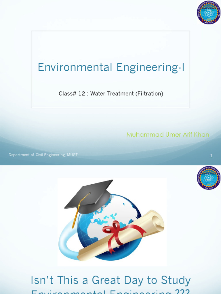Water Treatment and Filtration Methods | PDF | Filtration | Chemical ...