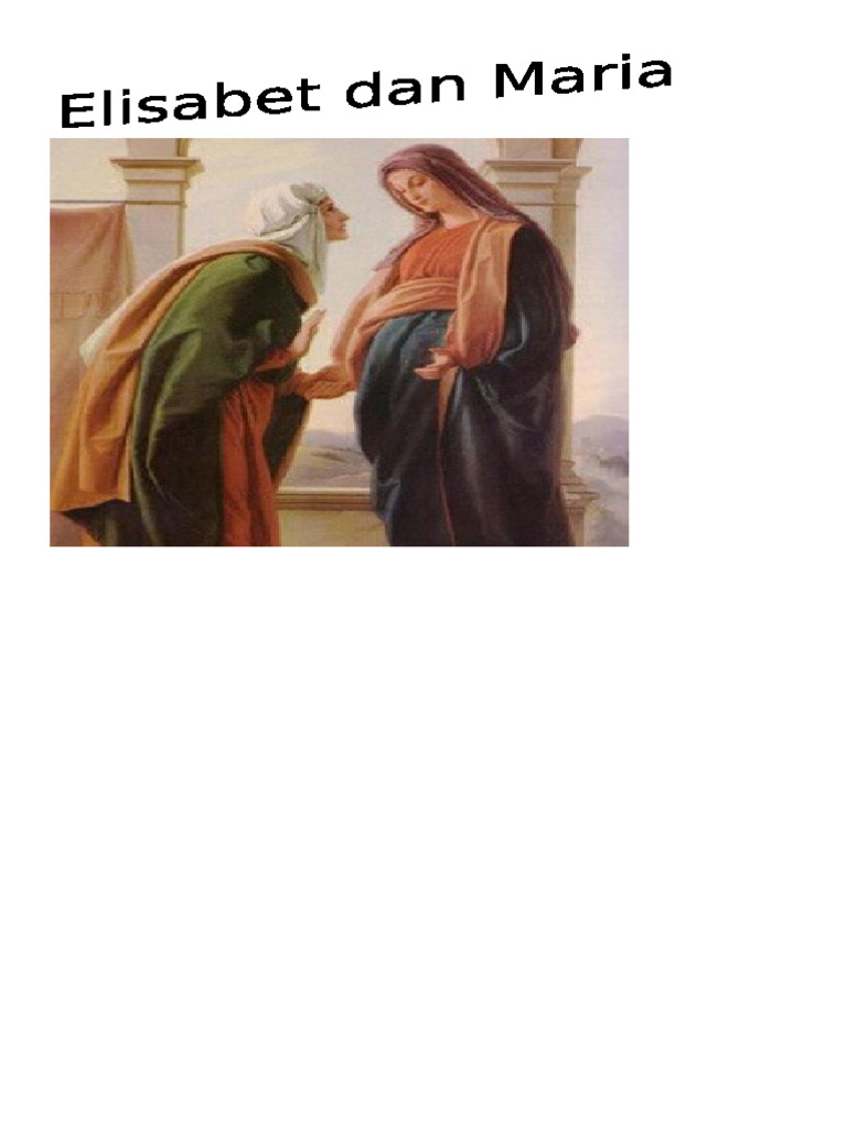 Yesus Lahir: Pesan Malaikat kepada Maria | PDF