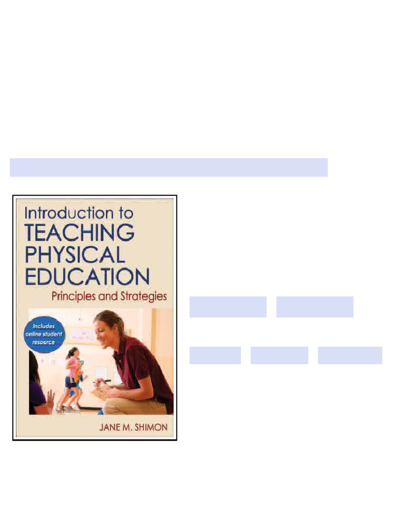 Introduction to Teaching Physical Education with Online Student ...