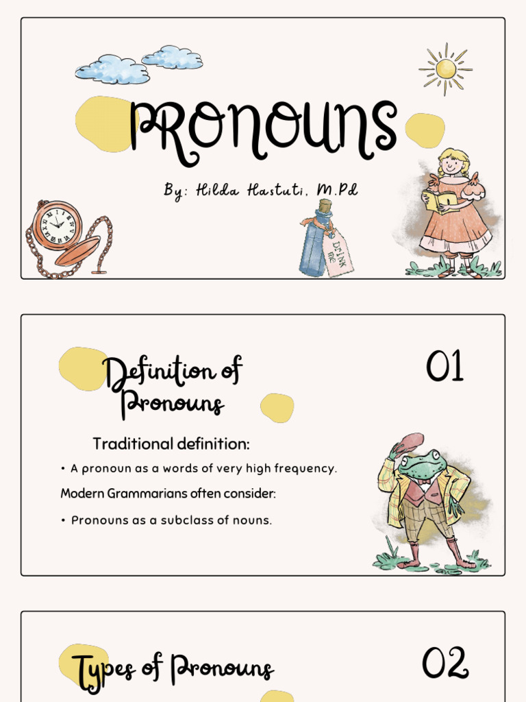 PRONOUNS | PDF | Pronoun | Grammatical Number