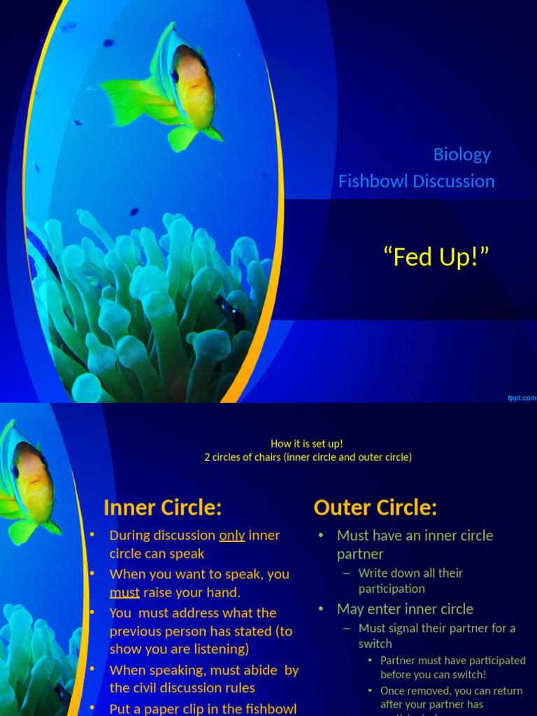 Fishbowl Discussion Guidelines | PDF
