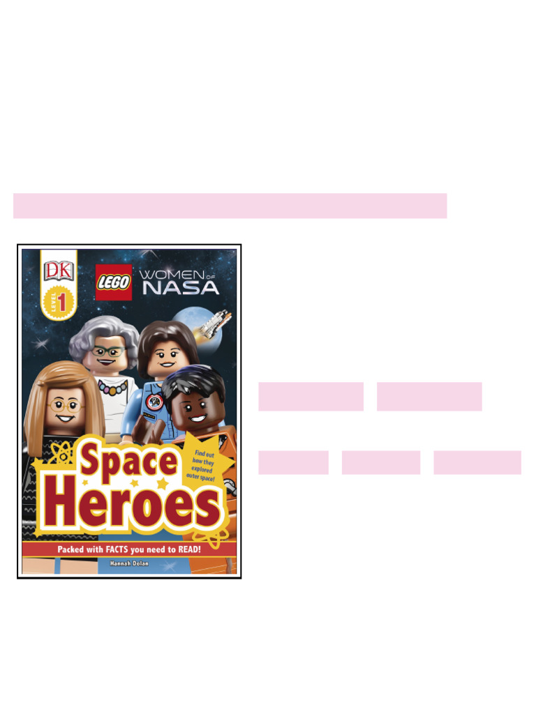 LEGO Women of NASA Space Heroes DK Readers Level 1 Dolan - ebook and ...