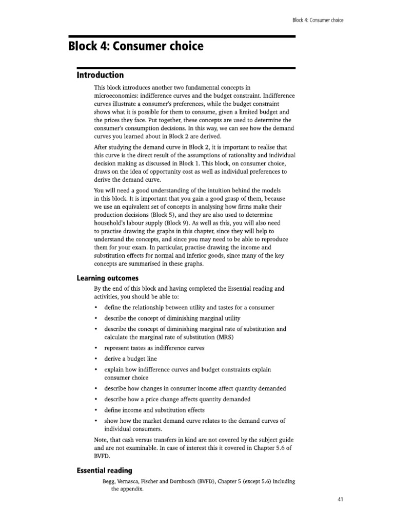 Consumer Choice Guidebook | PDF