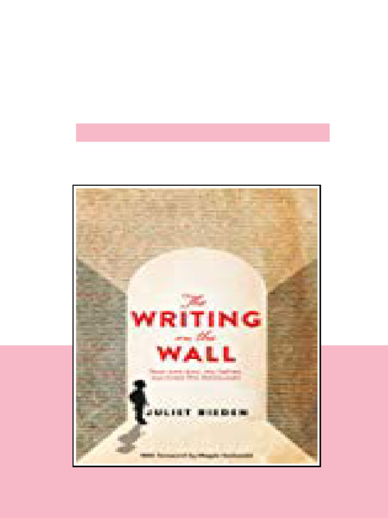 The Writing On The Wall Juliet Rieden all chapters available | PDF