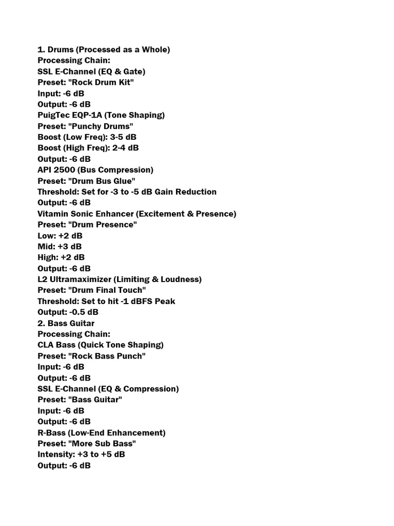 Mix Master Volume | PDF | Music Technology | Electronics