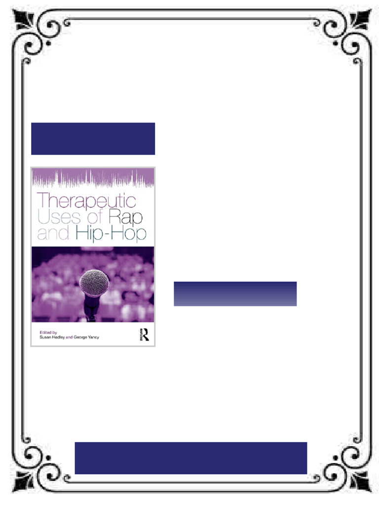 Therapeutic Uses of Rap and Hip Hop 1st Edition Susan Joan Hadley ebook ...