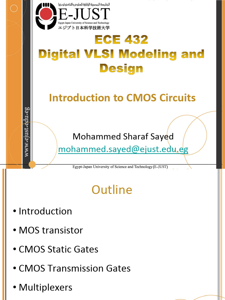 CMOS Circuit Fundamentals and Design | PDF | Cmos | Integrated Circuit