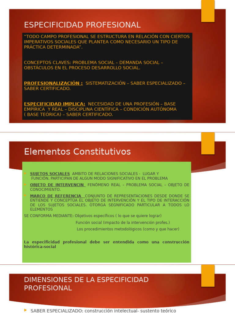 Unidad N 4 Especificidad Profesional (García Salord) | PDF | Trabajo ...